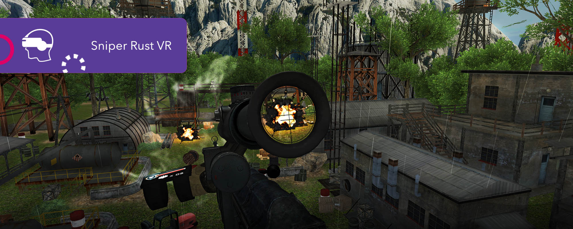 Sniper Rust VR Tests Your Sniping Skills | Maxbox VR